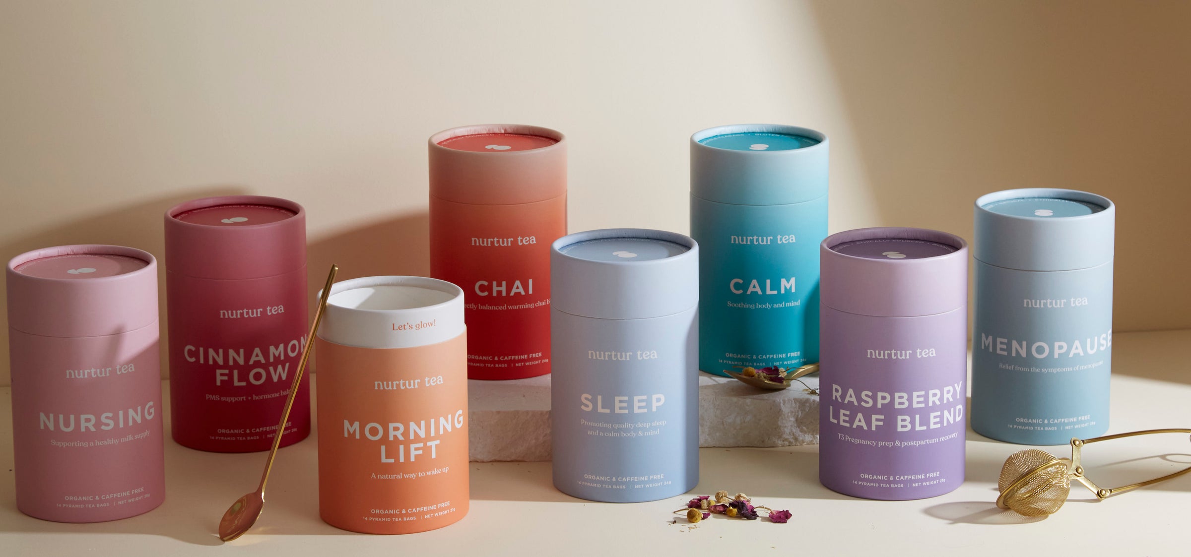 Wholesale | Herbal Teas For Women | Nurtur Tea